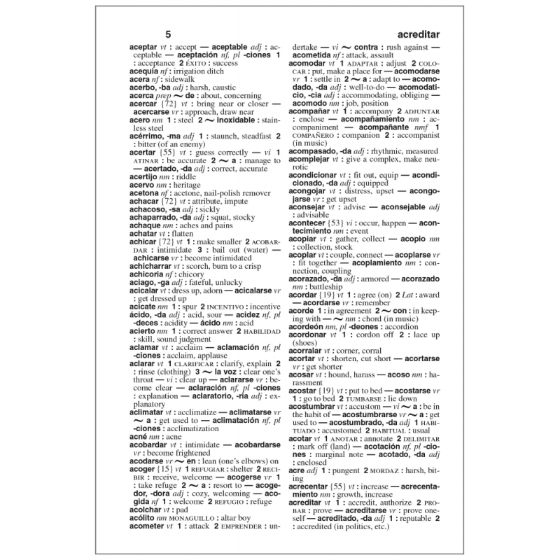 Webster's Spanish-English Dictionary for Students
