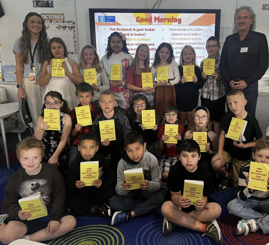 The Dictionary Project Dickinson Rotary Distributes 484 Dictionaries to ...