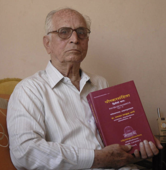 The Dictionary Project Renowned Sanskrit Scholar Dr. Prabhakar Apte ...