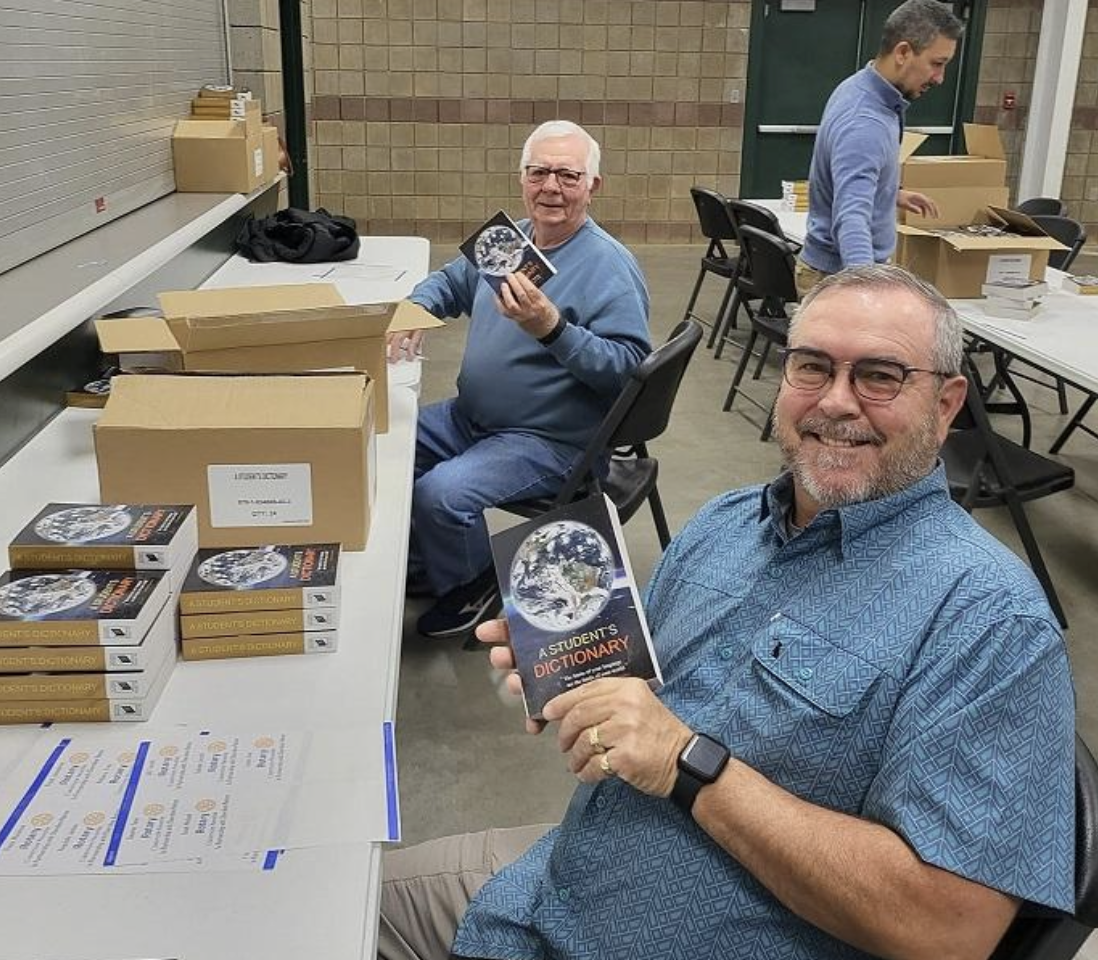 The Dictionary Project Reveille Rotary Club Spreads Smiles with ...