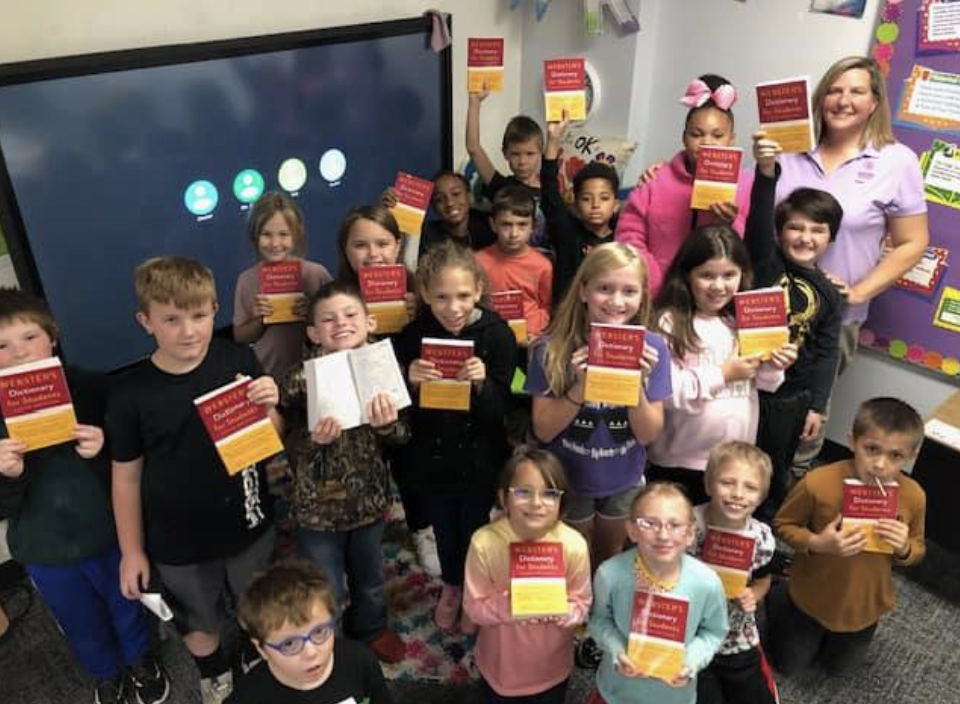 The Dictionary Project Bonham Rotary Club Delivers Dictionaries to ...