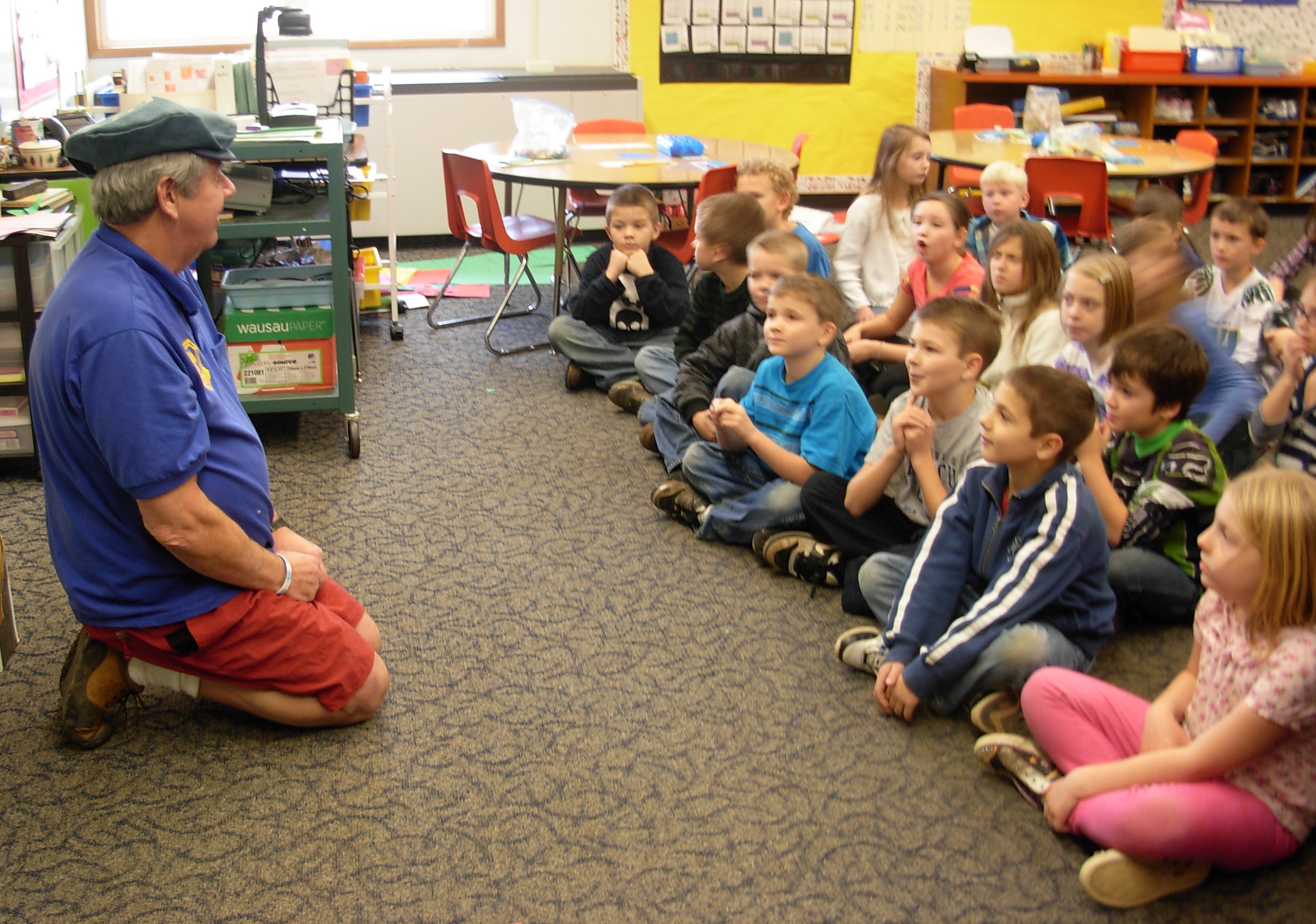 The Dictionary Project Warner Grange brings smiles to third graders ...